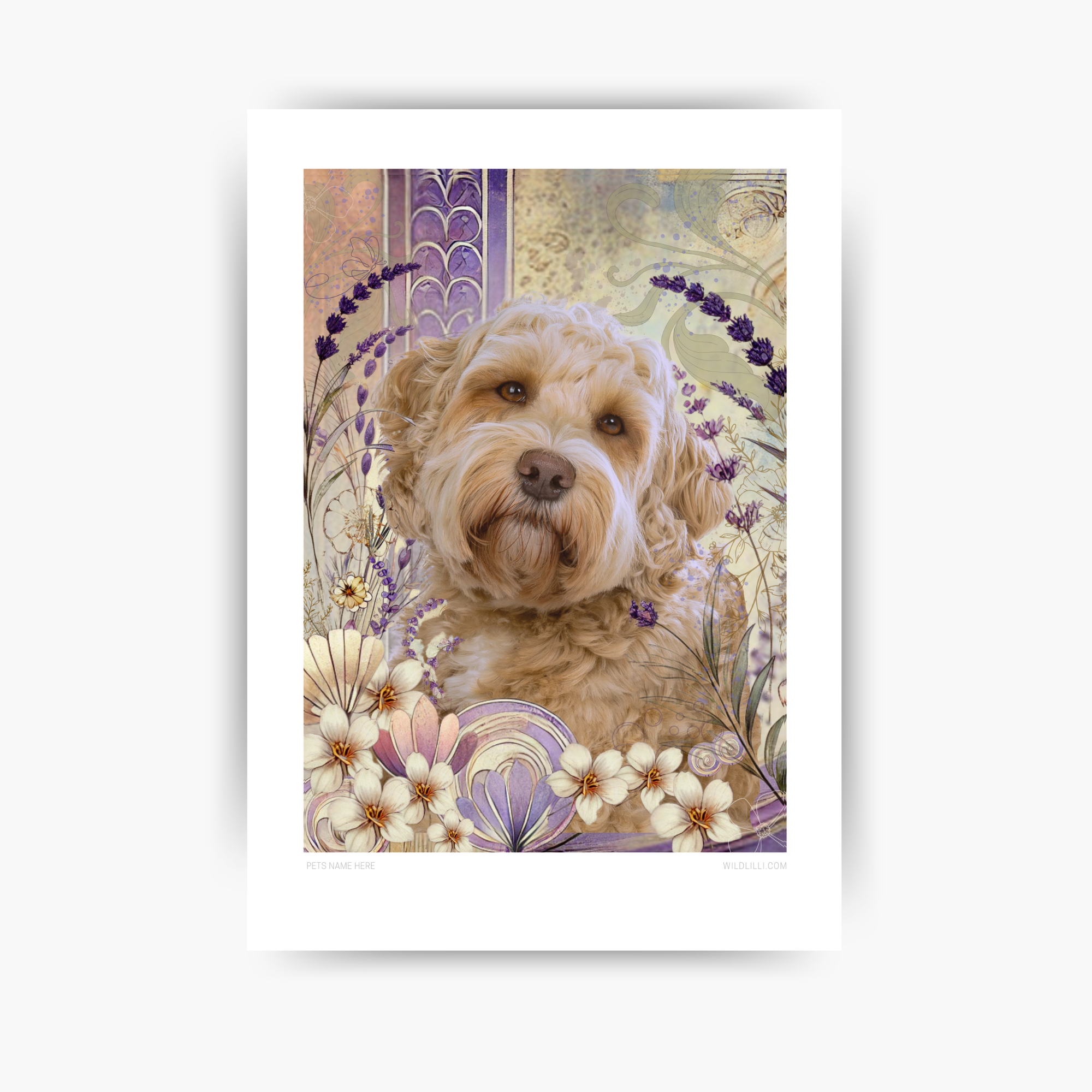 Custom Pet Portrait – Tall Tails | Wild Lilli
